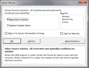 Using Solver to Optimize Solutions to Costing Problems in Excel - Excel Tactics