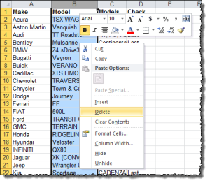 Combine (Concatenate) Multiple Rows into One Cell in Excel