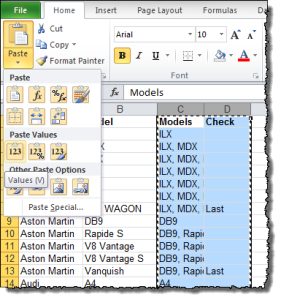Combine (Concatenate) Multiple Rows into One Cell in Excel