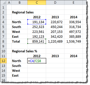 How to Show Percentages in Stacked Bar and Column Charts in Excel